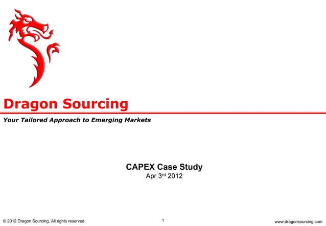 CAPEX Case Study | PPTX