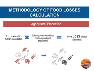 Food Loss and Waste Quantification in Colombia | PDF