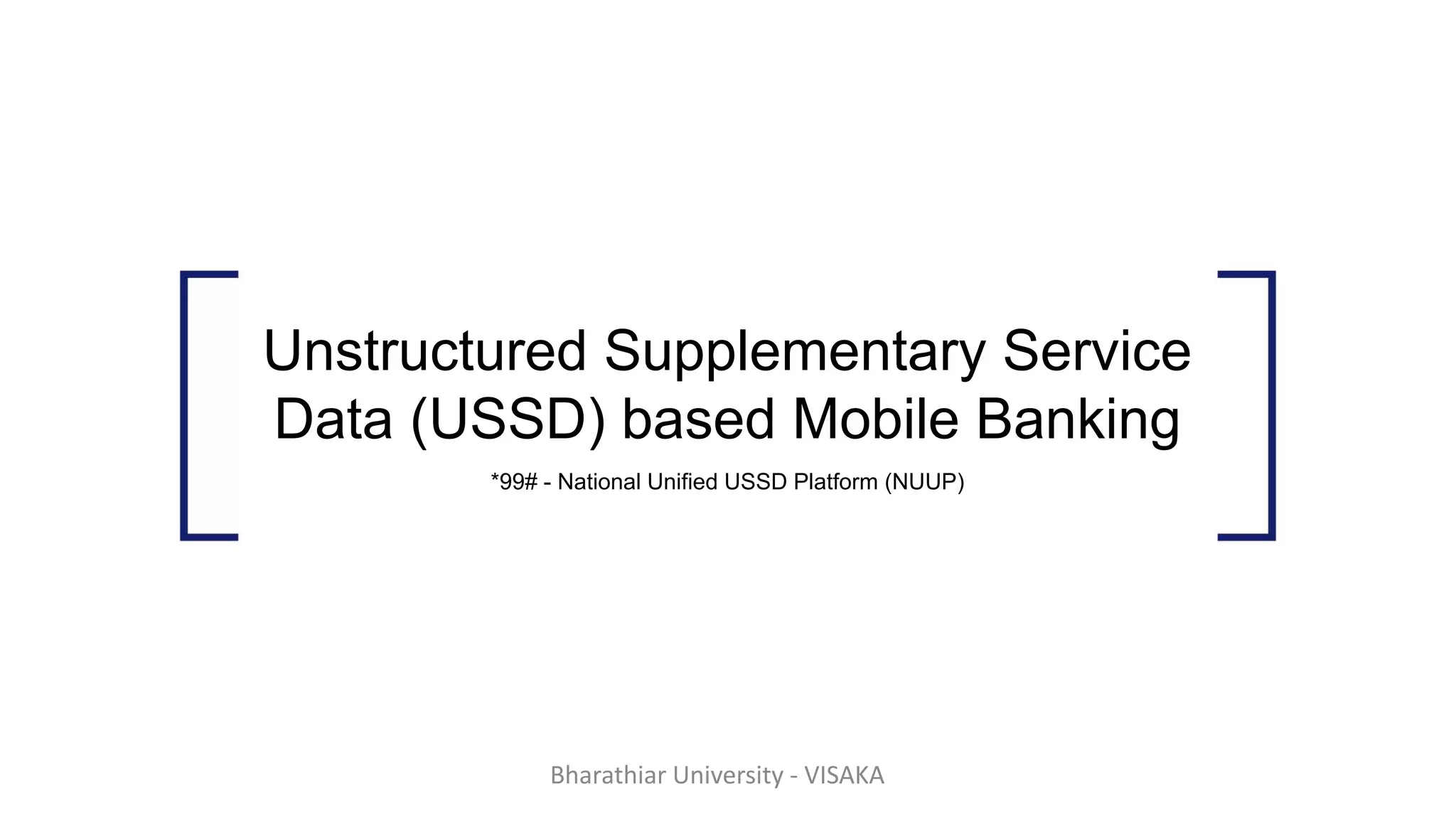 8. ussd mobile banking - 99 | PPSX