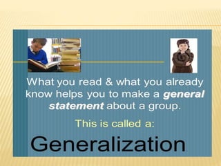 making generalizations | PPTX | Science