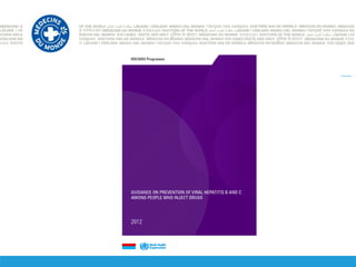 8. hepatitis c prevention in hr for pwid final | PPT
