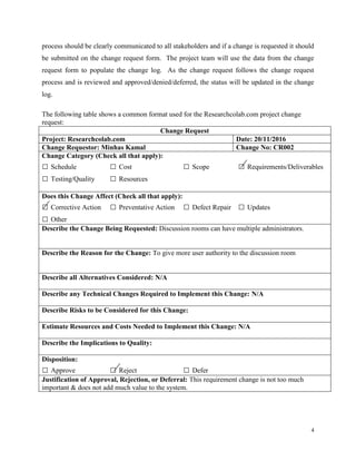 Software Project Management: Configuration Management | PDF