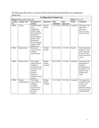 Software Project Management: Configuration Management | PDF