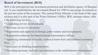 State institution of bangladesh and foreign investment | PPTX ...
