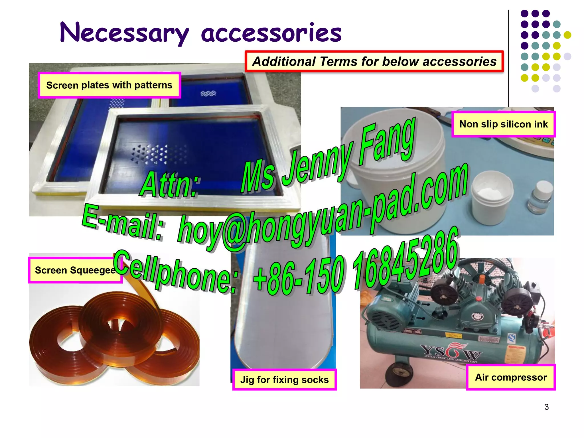 Anti slip silicon socks screen printing machine | PPT