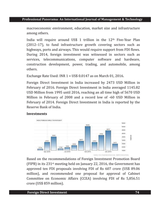 Foreign Direct Investment | PDF