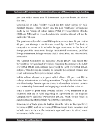 Foreign Direct Investment | PDF