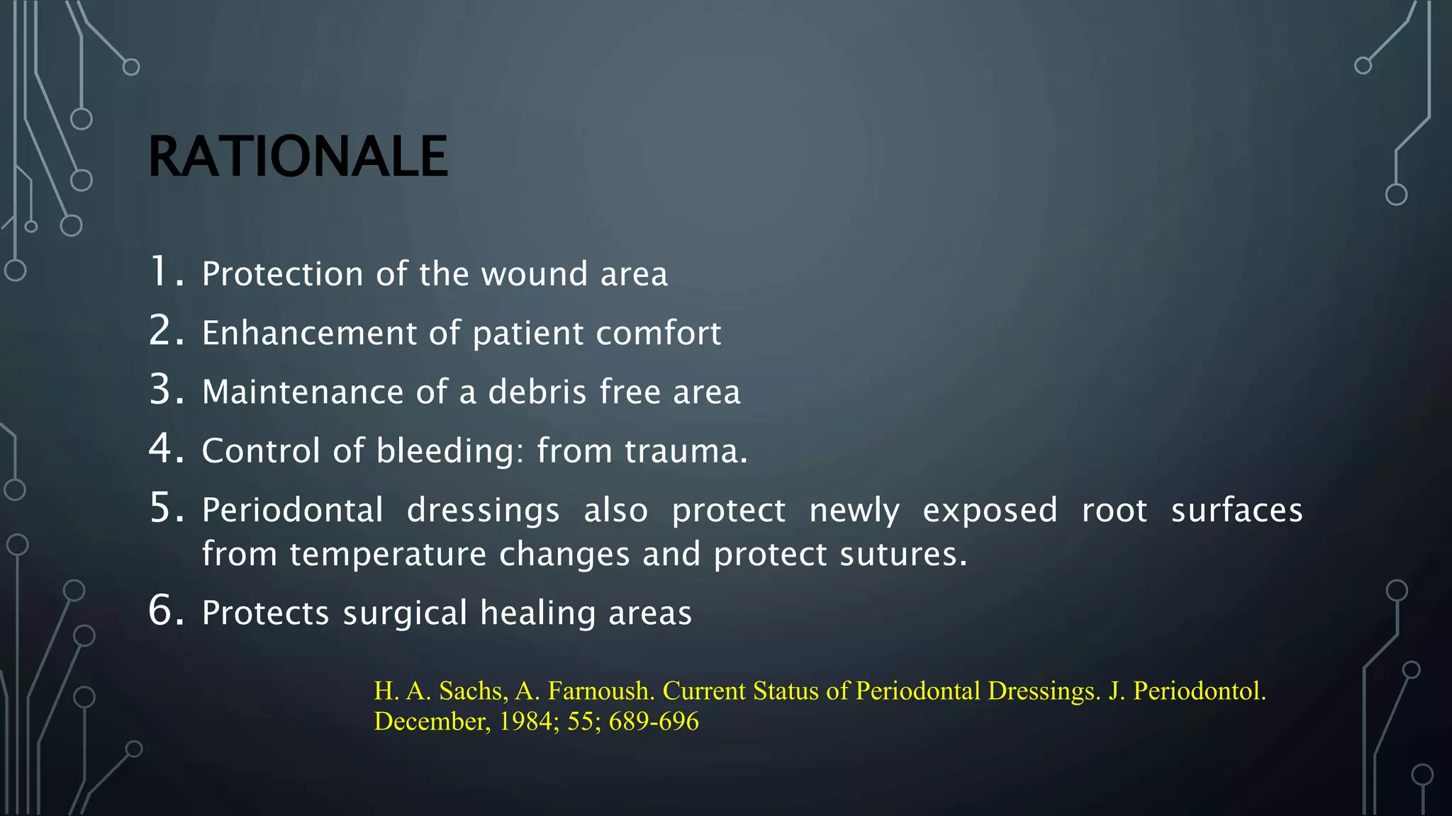 8.periodontal dressing | PPTX