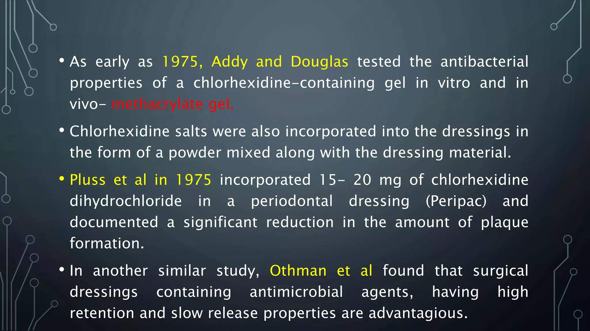 8.periodontal dressing | PPTX