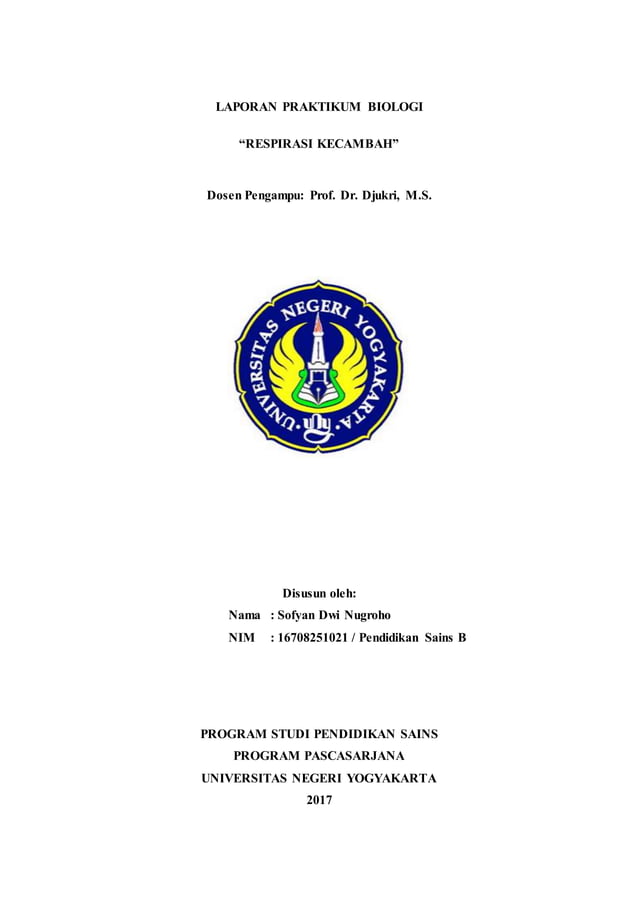 8. laporan praktikum biologi respirasi kecambah | DOCX