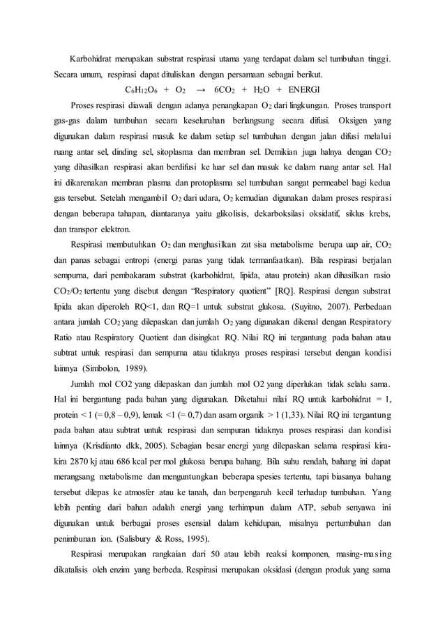 8. laporan praktikum biologi respirasi kecambah | DOCX