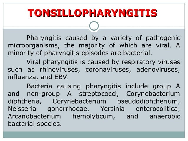 Diphtheria. Differential diagnostics of Acute tonsillitis | PPT
