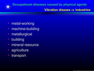 Vibration Disease caused by Physical agents | PPT