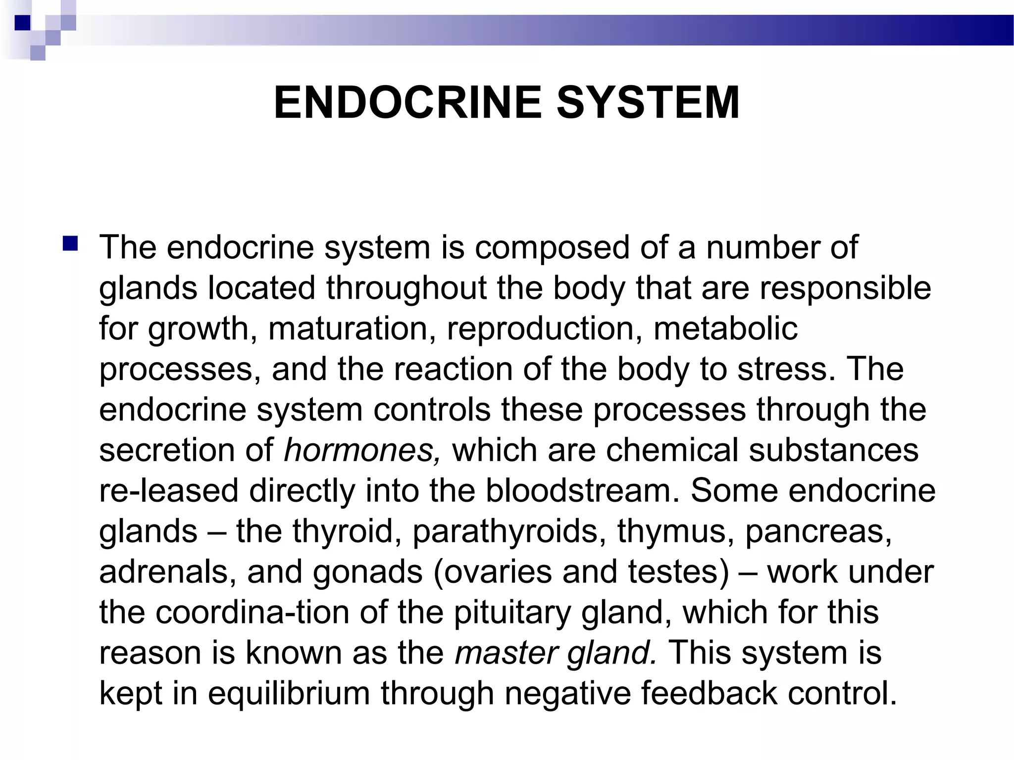 Endocrine system in children. Semiotics diseases | PPT