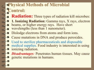 Control of Microbial growth | PPT