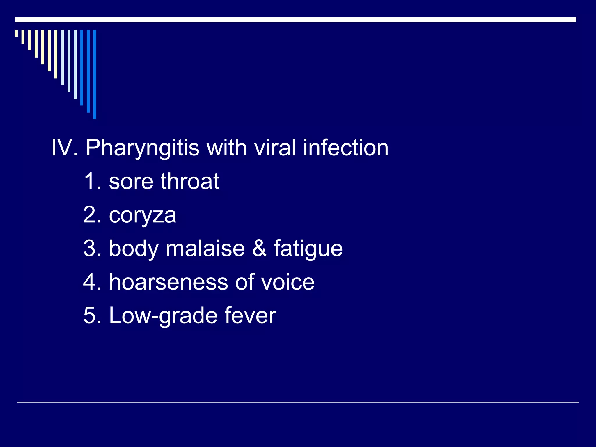 Upper Respiratory Tract Infection (URTI) | PPT