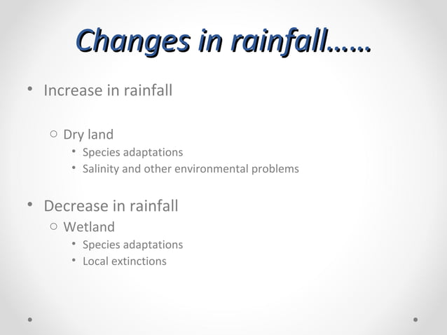 8.wild life and impacts of climate change on wildlife | PPT | Weather ...