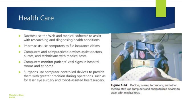 8. computer applications in society | PPTX