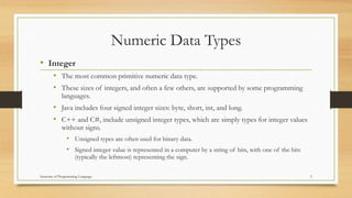 8. data types | PPTX