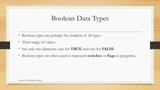 8. data types | PPTX