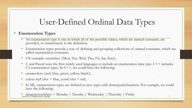 8. data types | PPTX