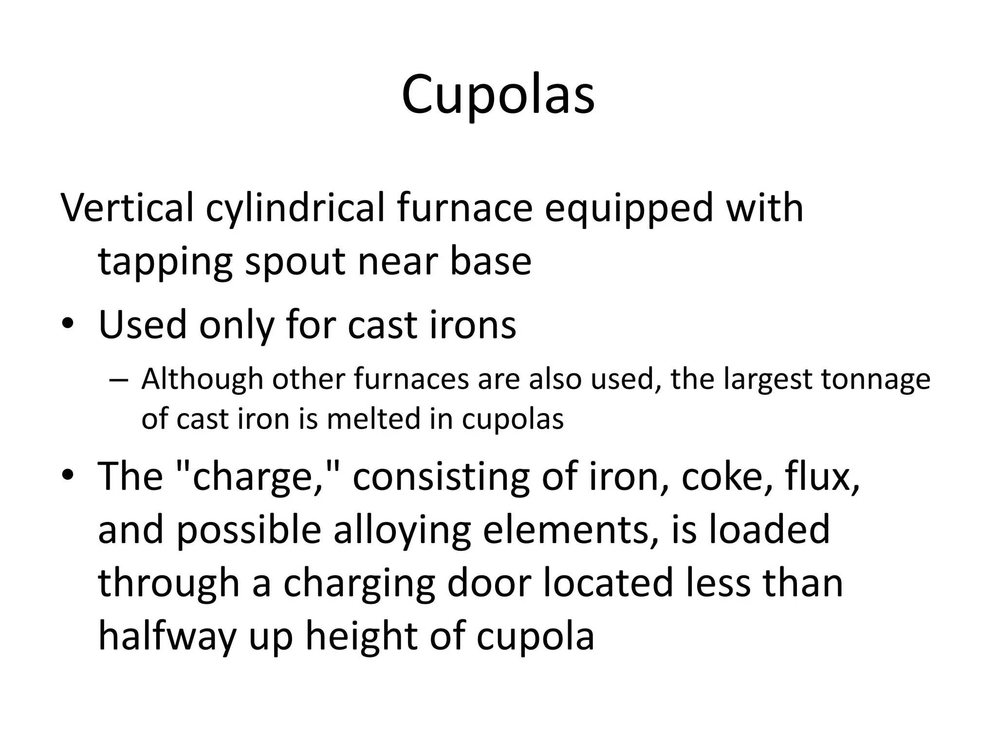 8.melting furnaces | PPTX