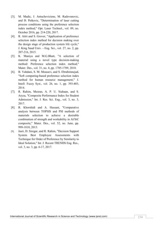 Determination of Education Scholarship Recipients Using Preference Selection Index | PDF