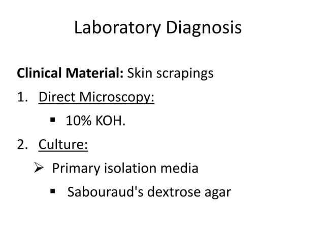 Superficial Mycoses | PPTX | Skin and Dermatology | Diseases and Conditions