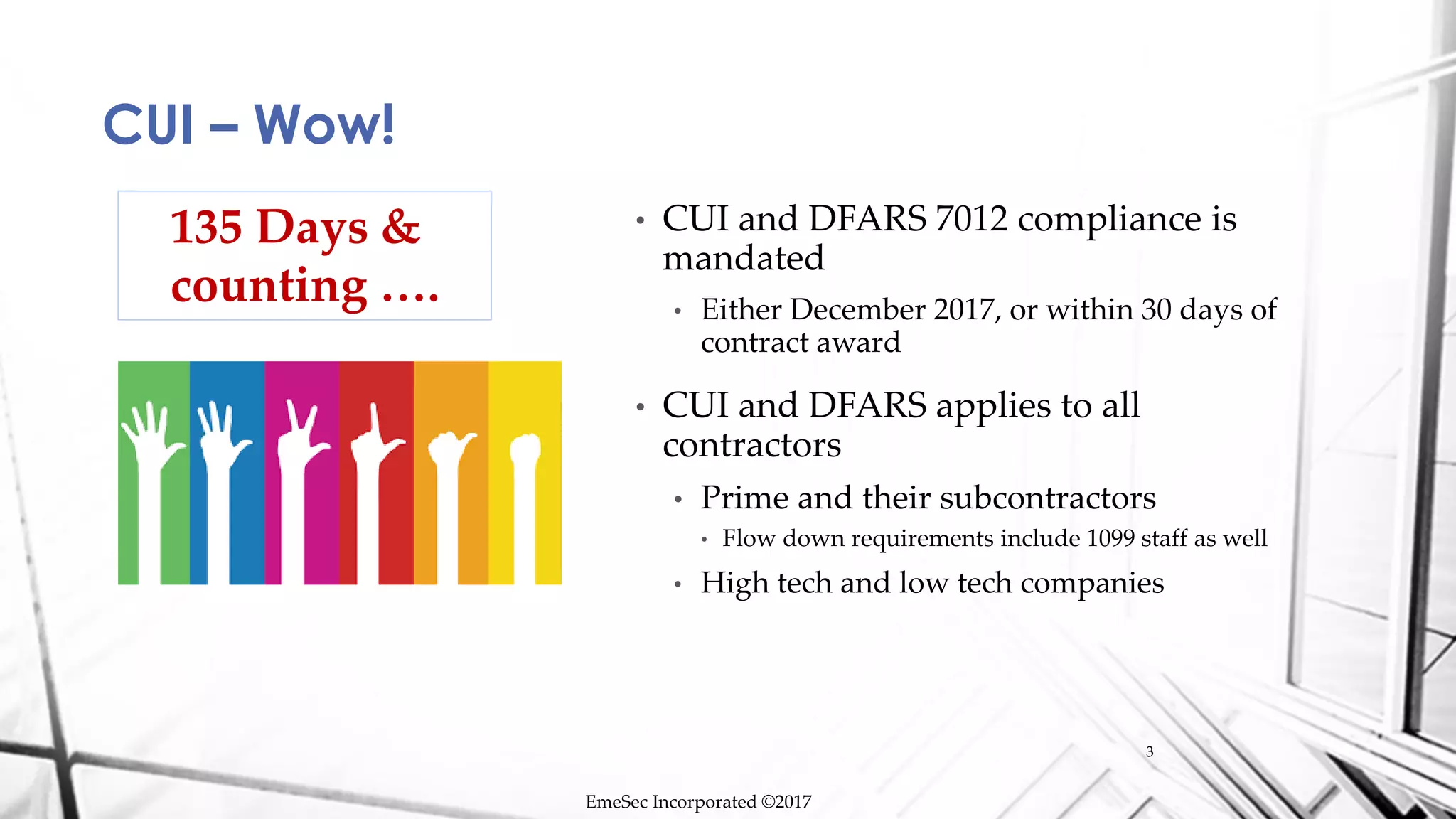NIST 800-171 Simplifying CUI and DFARS Compliance | PDF