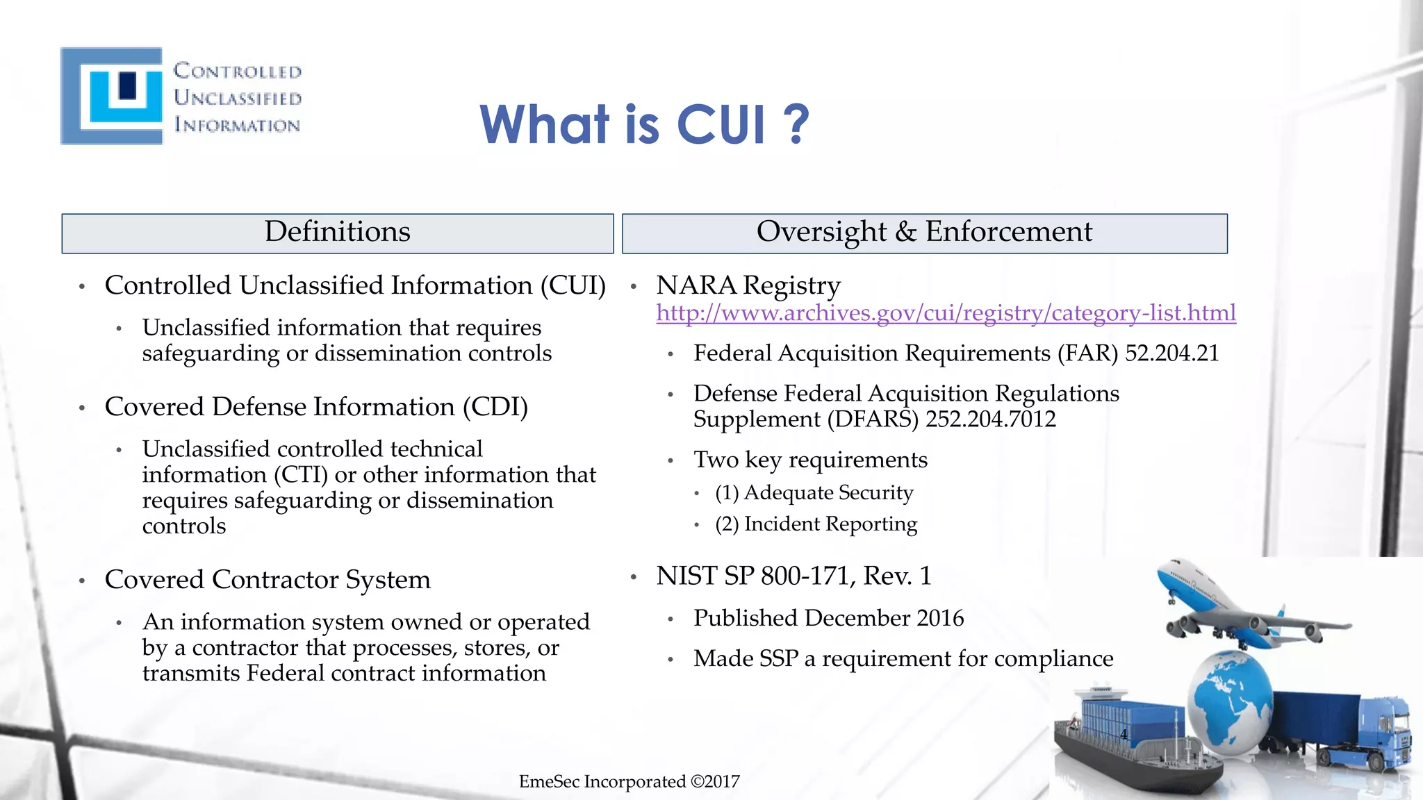 NIST 800-171 Simplifying CUI and DFARS Compliance | PDF