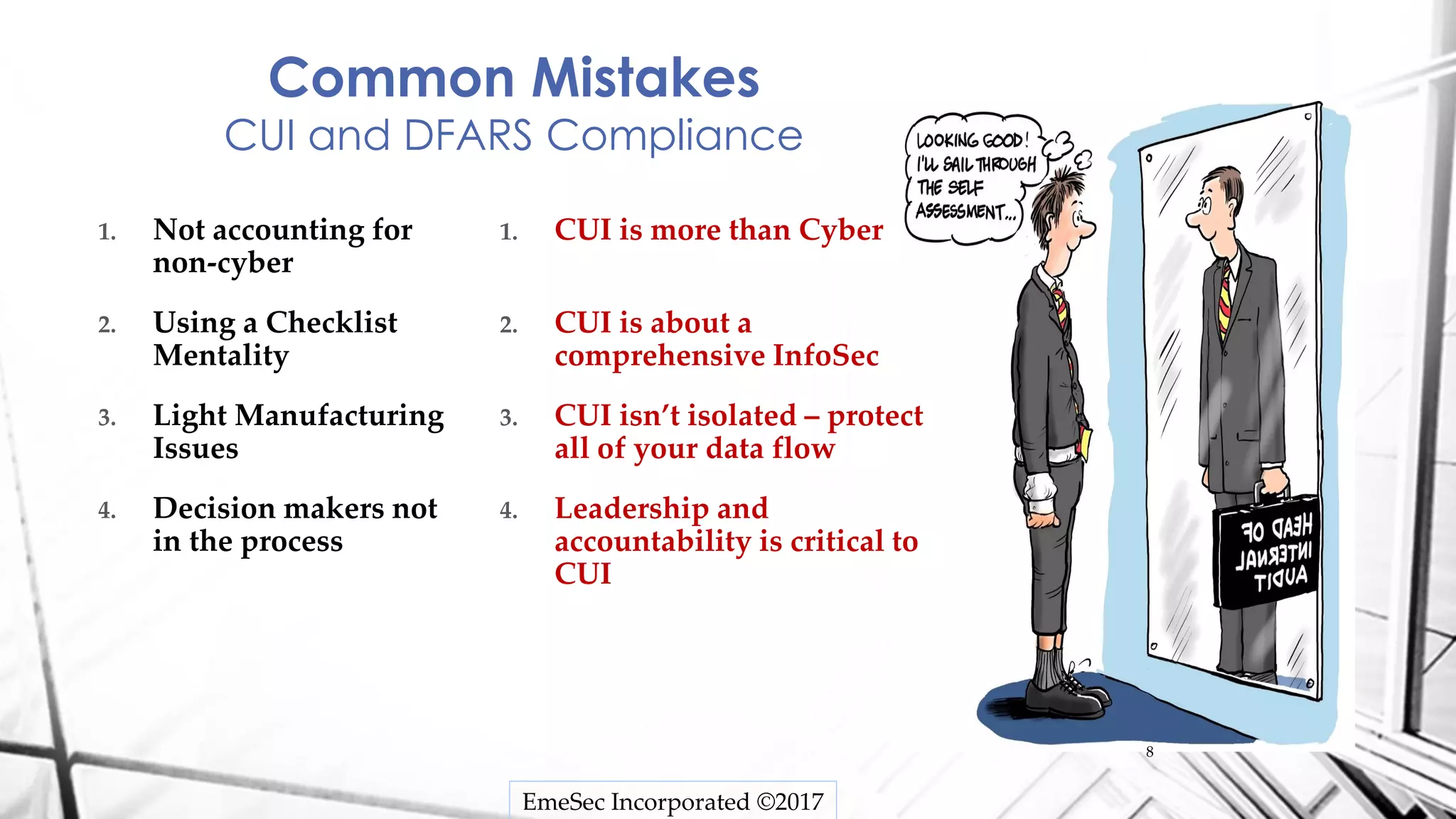 NIST 800-171 Simplifying CUI and DFARS Compliance | PDF