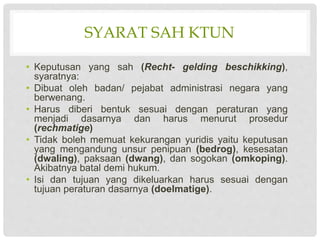 8. keputusan tata usaha negara | PPTX