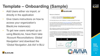 BlackLine System Admin Best Practices | PPTX
