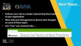 BlackLine System Admin Best Practices | PPTX