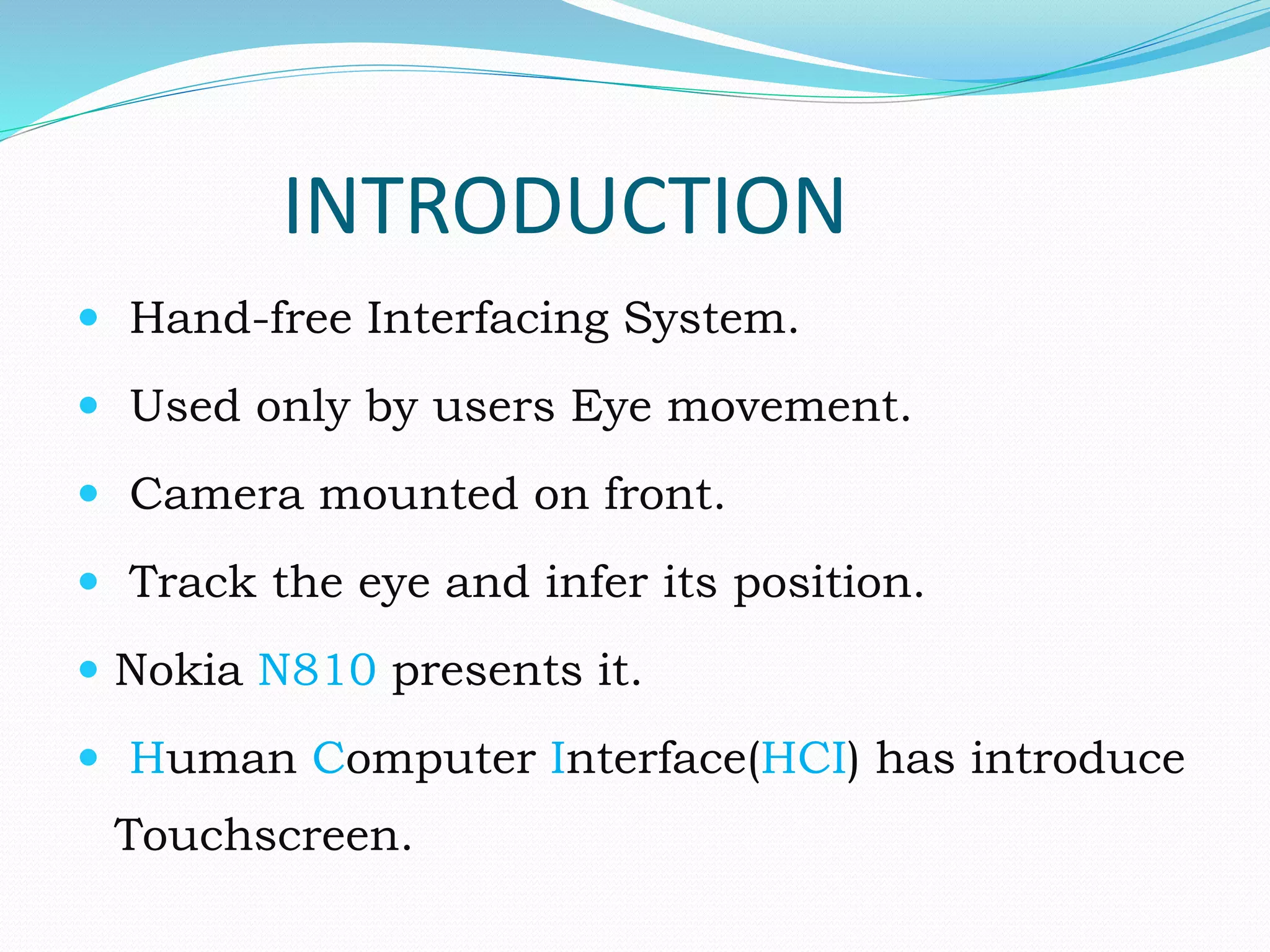 eye phone technology | PPTX