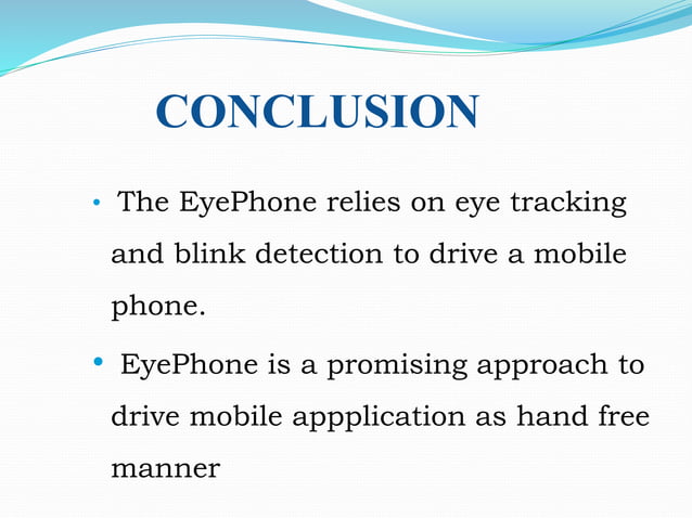 eye phone technology | PPTX
