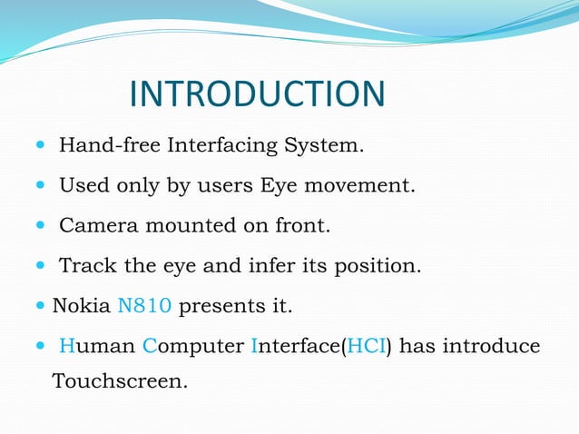 eye phone technology | PPTX