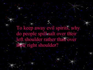 8.sneezes, crosses, salt...and good luck debbie | PPT