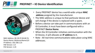 8. PROFINET network commissioning and testing - Peter Thomas | PPT