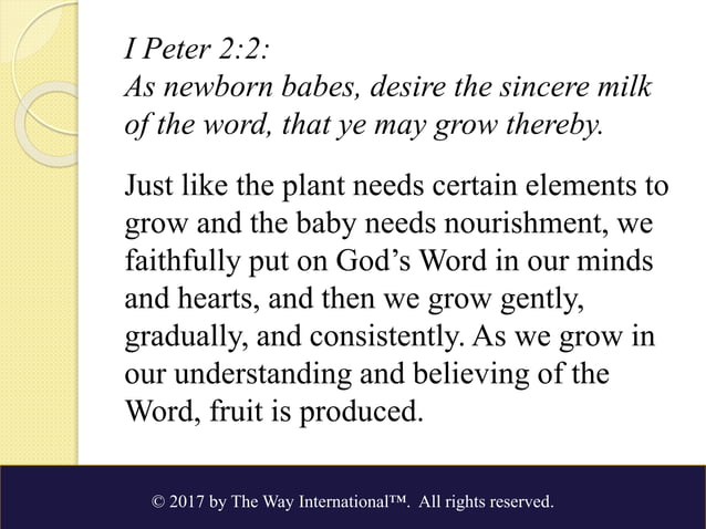 Bringing Forth Fruit | PPTX