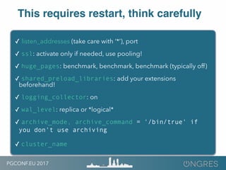 PostgreSQL Configuration for Humans / Alvaro Hernandez (OnGres) | PPT