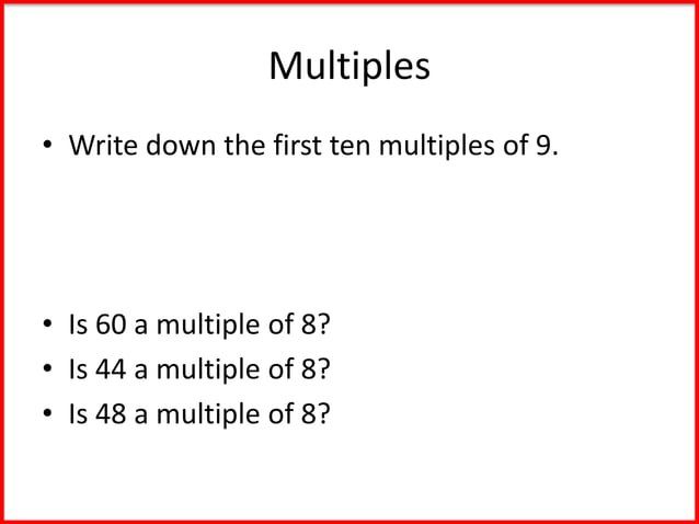 8.3 factorisation lesson | PPTX