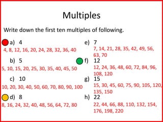 8.3 factorisation lesson | PPTX