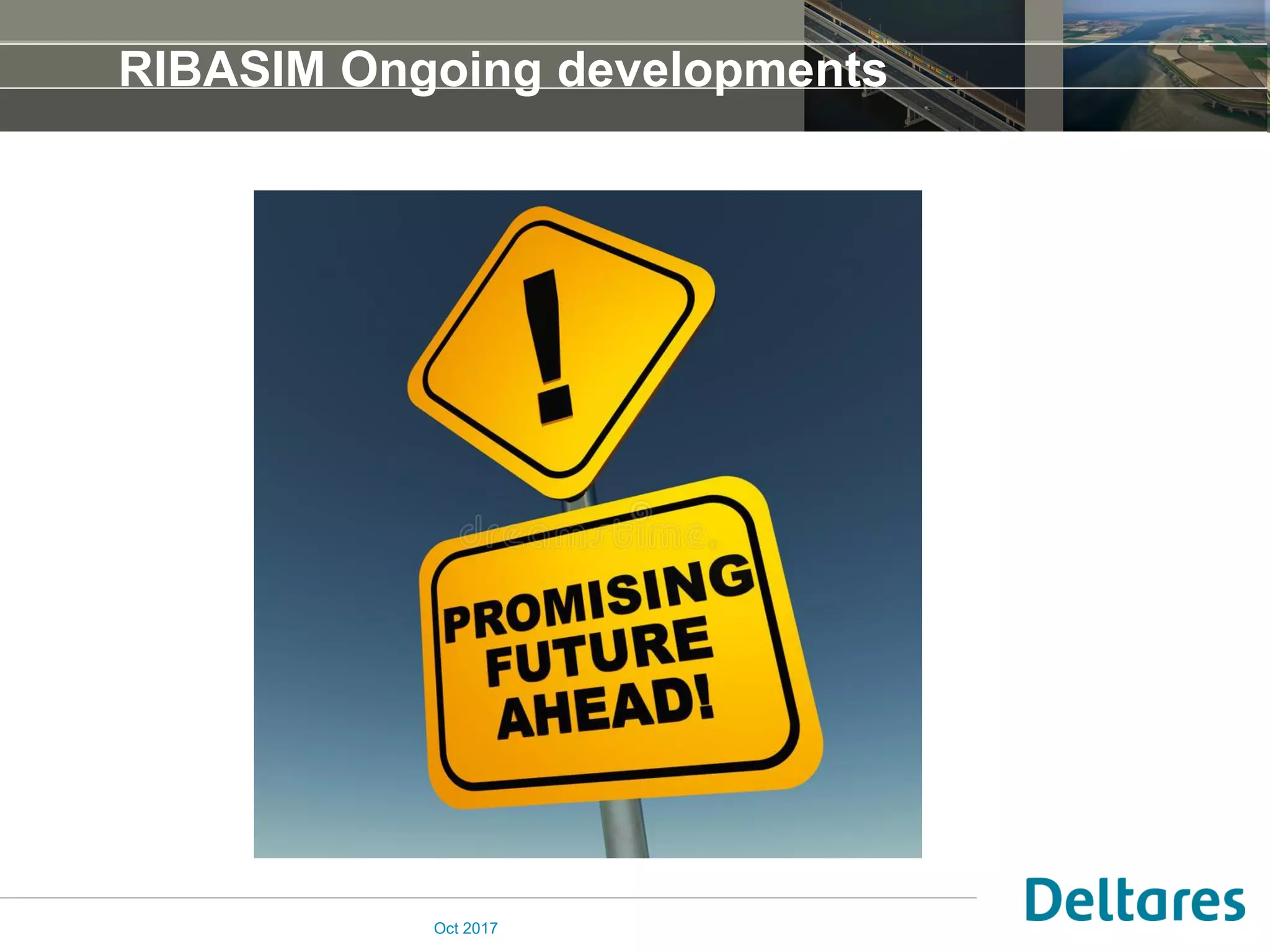 DSD-INT 2017 River Basin Simulation Model RIBASIM Developments - Van ...