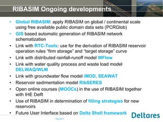 DSD-INT 2017 River Basin Simulation Model RIBASIM Developments - Van ...