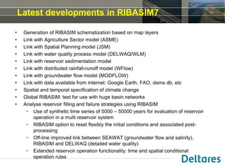 DSD-INT 2017 River Basin Simulation Model RIBASIM Developments - Van ...