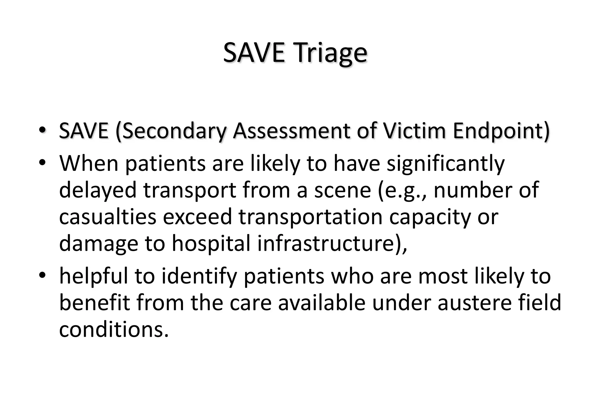TRIAGE | PPTX