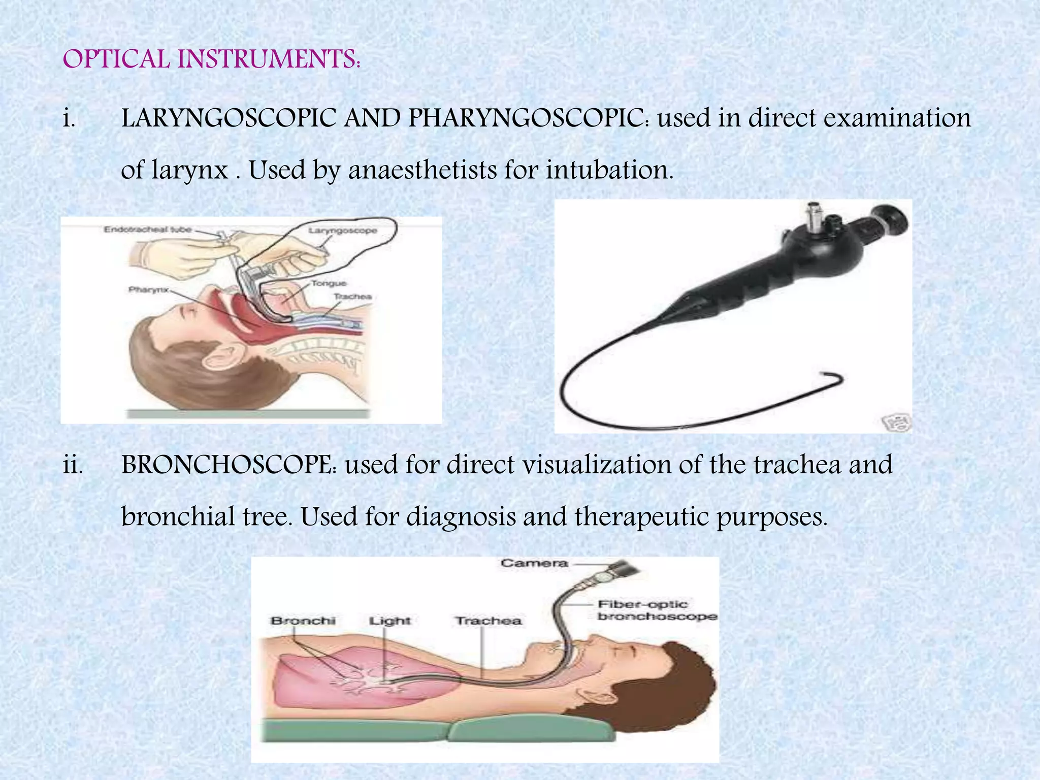 hospital instruments and health accessories | PPTX