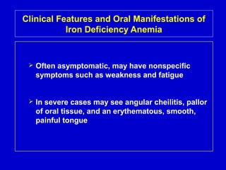 8.oral manifestations of systemic diseases part ii | PPT