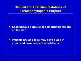8.oral manifestations of systemic diseases part ii | PPT